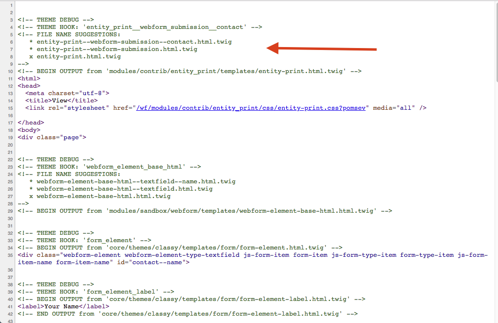 Entity Print webform_submission template stopped working [#3041602] | Drupal.org